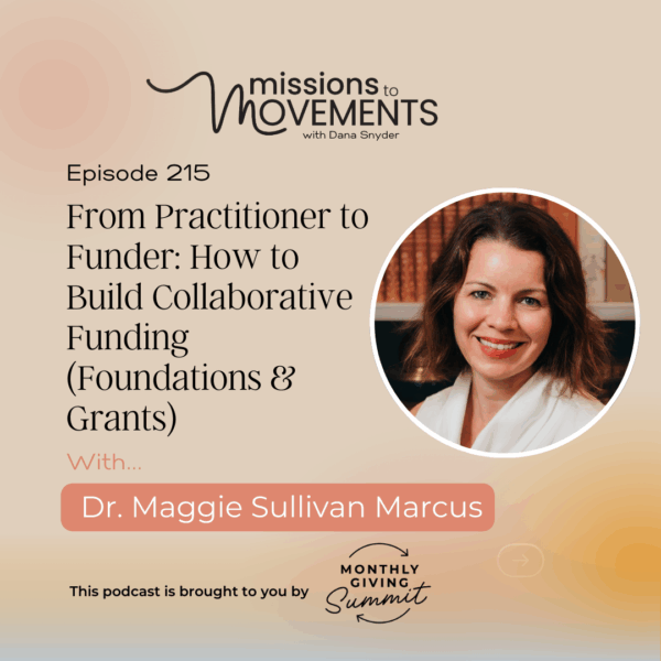 Dana Snyder | Nonprofit Speaker & Monthly Giving Strategist